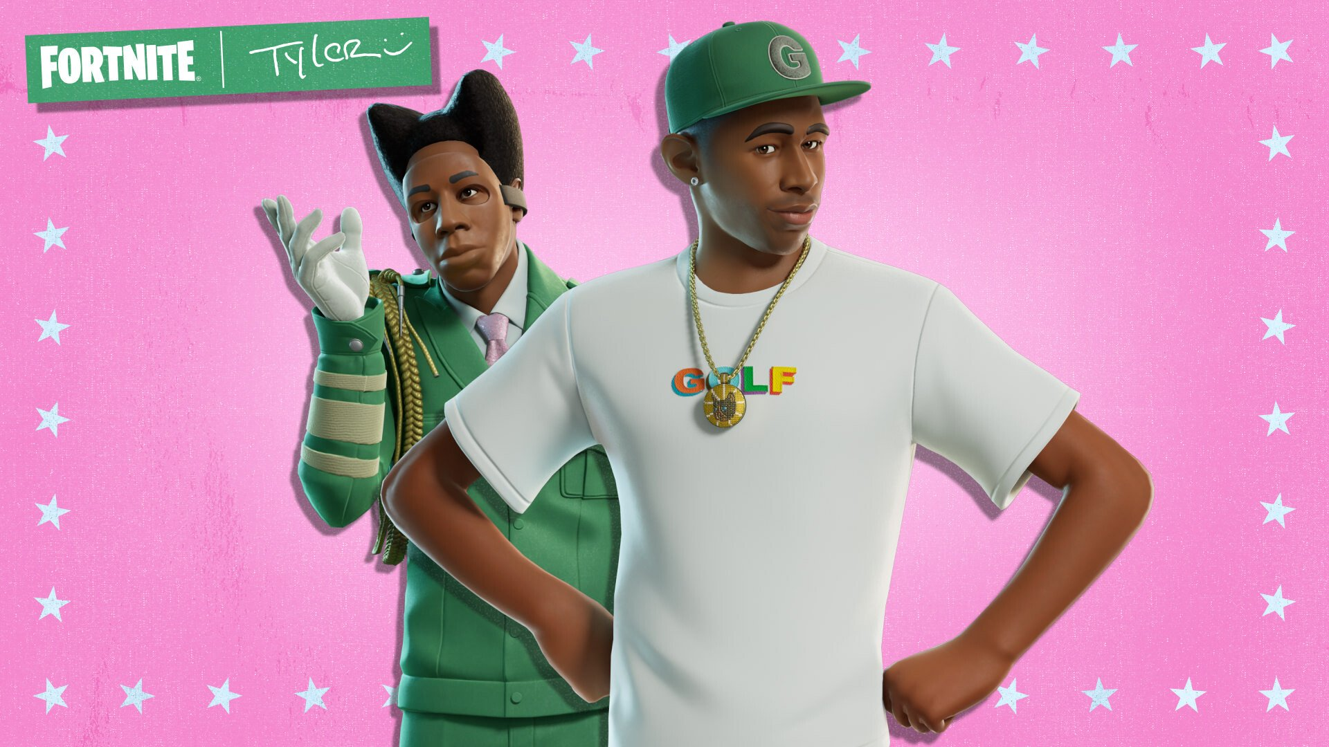 Tyler, The Creator chega ao Fortnite com duas skins icônicas e pacote premium